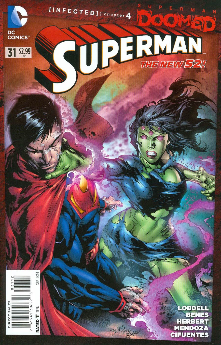 Superman Vol 4 #31 Cover C 2nd Ptg Ed Benes Variant Cover (Superman ...